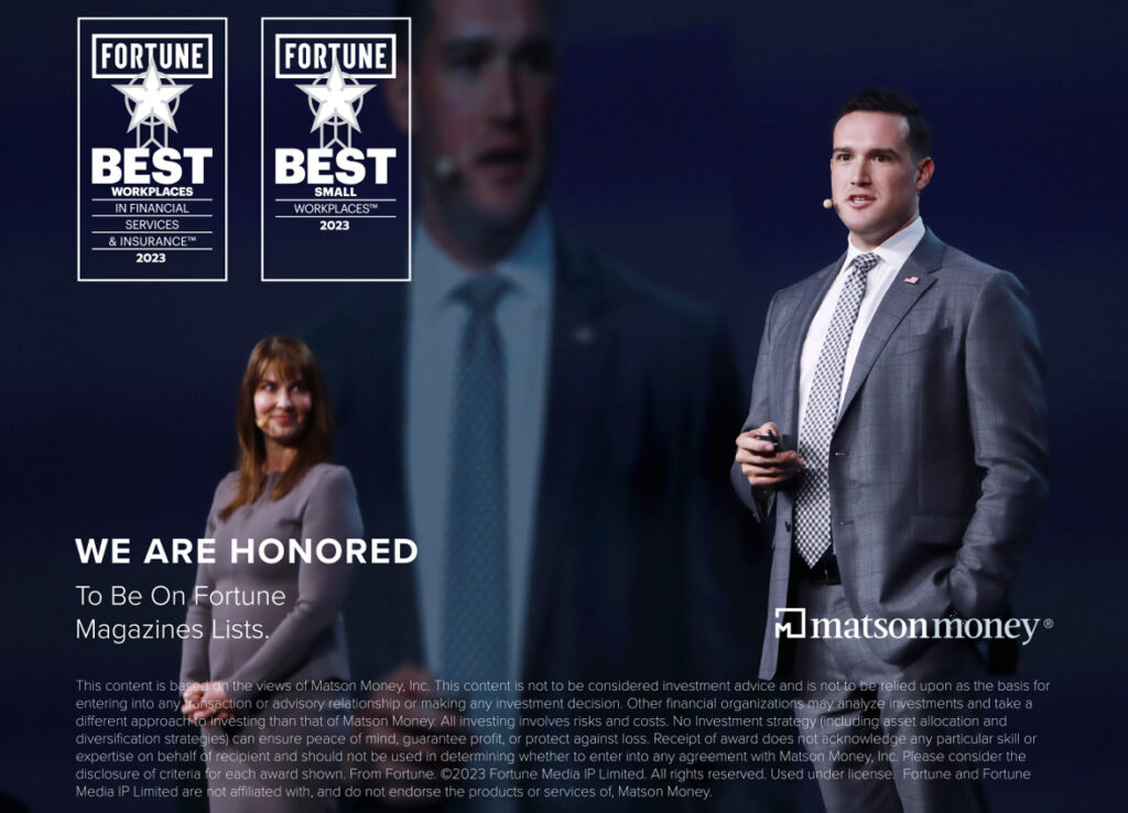 Awards & Accomplishments | Matson Money